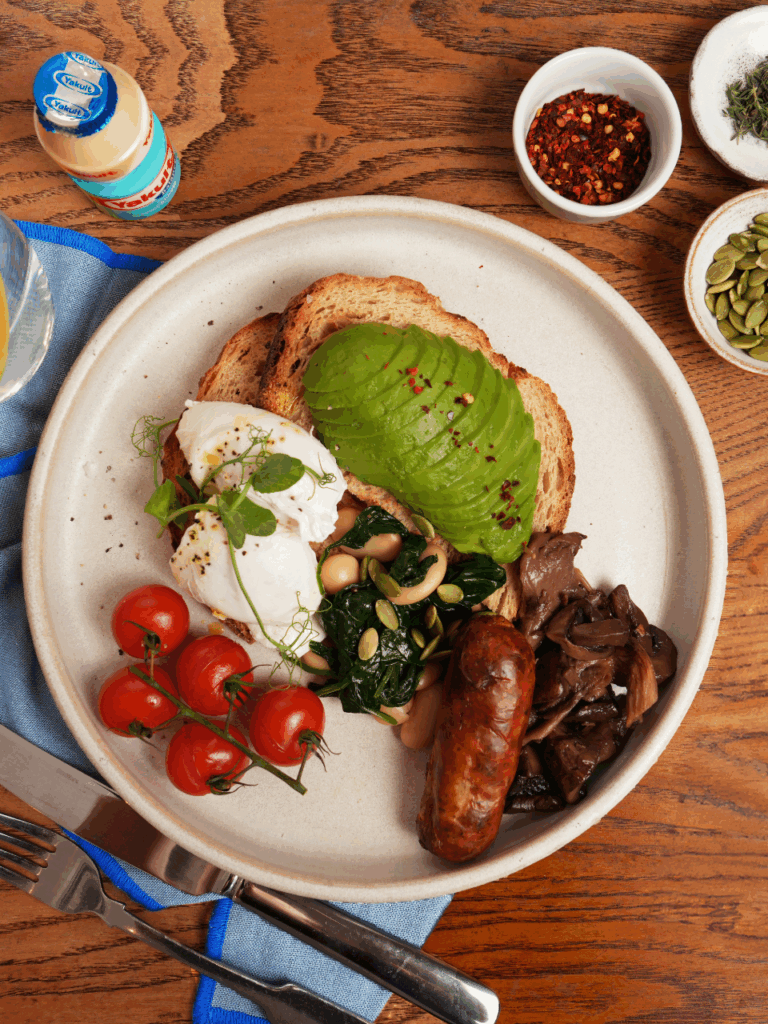 Full Balance Breakfast | Gut Friendly Breakfast | Yakult